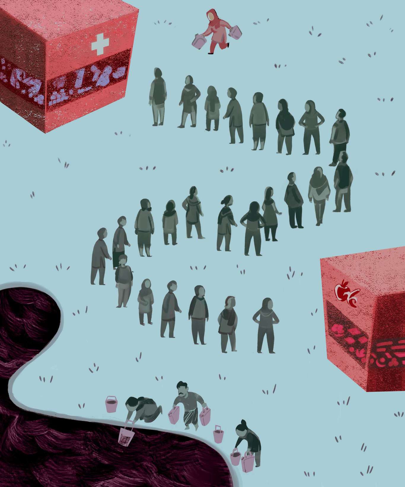 The New Humanitarian | Rohingya comics: The women refugees pushing for ...